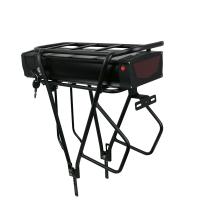 China 18650 Rechargeable Rear Rack Ebike Battery Pack 48V RoHS Approved for sale