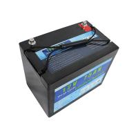 China Lighteweight Solar Lithium Lifepo4 Battery Pack 12V 75Ah for sale