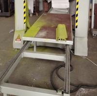 China 6kw High Speed Abrasive Wire Horizontal Foam Cutter for PVC / PU for sale