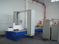 China 15KW  EPS Cutter XPS Hot Wire Foam Cutting Machine Servo Motor For Construction EPS Block Cutting for sale