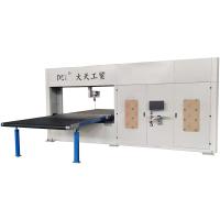 China CNC PU Foam Sponge Cutting Machine 380V Vertical Revolving Contour for sale