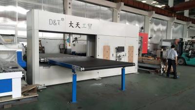 China Vertical Sponge Cutting Machine With Revolving Knife DTC-R2012V 5kw for sale