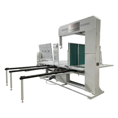 China Manual Vertical PU Foam Cutting Machine 1200mm Height 1.74kw for sale