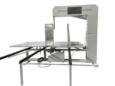 China Manual Vertical PU Foam Cutting Machine 1200mm Height Fast Speed for sale