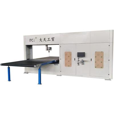 China 5KW Automatic Sponge Foam Cutting Machine Vertical Revolving Type for sale