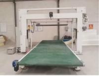 China Revolving Blade Upright CNC Sponge Cutting Machine For Flexible Sponge for sale