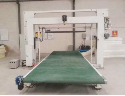 China Revolving Blade Upright CNC Sponge Cutting Machine For Flexible Sponge for sale
