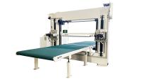 China Automatic Dual Blade Cutter Horizontal PU Foam Sponge CNC Cutting Machine for sale