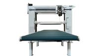 China Automatic Dual Blade Cutter Horizontal PU Foam Sponge CNC Cutting Machine for sale