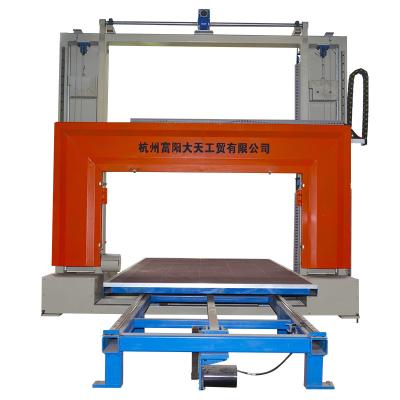 China ECNC Rock Wool PU Foam Cutting Machine For 2D Complex Shape DTC-F2012 for sale
