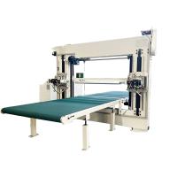 China DTC-SD2012 Contour Sponge PU Foam Cutting Machine Dual Blade Oscillating for sale