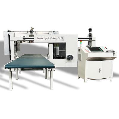 China CNC Rock Wool PU Foam Cutting Machine For 2D Complex Shape For Building Material for sale