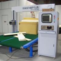 China Dual Blade CNC Contour Cutting Machine Vibration Knife Oscillating PU Foam Sponge for sale