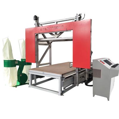 China CNC Horizontal Fast Wire Foam Cutting Machine for PIR PUR 2D 3D Shapes for sale