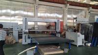 China CNC Horizontal Sponge Cutting Machine Foam PU Oscillating Blade Automatic 6kw for sale