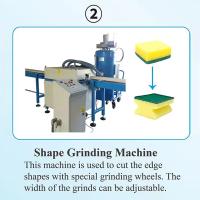 China Automatic Continuous Sponge Milling Machine For Dish Washing Abrasive Sponges for sale