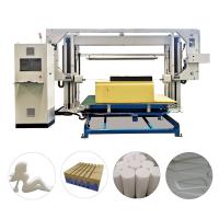 China Sponge Cutting Machine For Flexible PU Foam Cutting With High Speed Blade And No Dust for sale