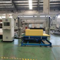 China Sponge Cutting Machine For Flexible PU Foam Cutting With High Speed Blade And No Dust for sale