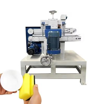 China Automatic Sponge Shape Grinding Machine In Dish Washing Abrasive Sponges Production Line for sale