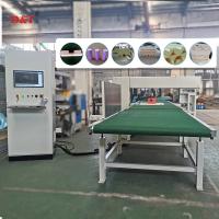 China 5 Wheel Fast Wire Precise PU Foam Cutting Machine For Rock Wool PIR EVA Vertical Cutter for sale