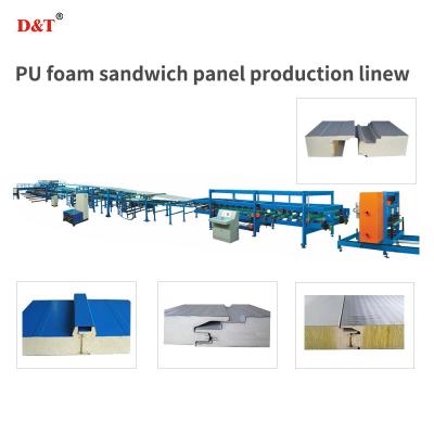 China EPS Machine Advanced Sandwich Panel Production Line For Panels for sale