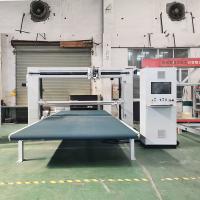 China CNC Oscillating Dual Blade Foam Cutting Machine For Soft Flexible Sponge Shape Cutting for sale