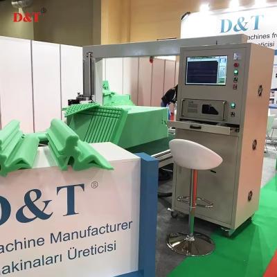 China Precision Foam Cutting with Dual Blade CNC Oscillating Blade Cutter for Furniture Upholstery and Decor for sale