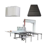 China DTLQ-4L Vertical Cutting Machine for EVA and Pearl Cotton with Outside Worktable Size of W2000*H2440mm for sale