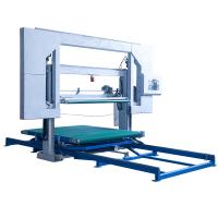 China D & T Loop Knife PU Foam Cutting Machine Horizontal Revolving Contour Cutter for sale