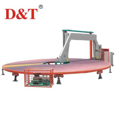 China Foam In Slice 3.5r/Min Circular Foam Cutting Machine Long Life Time DTYQ-750 for sale