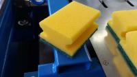 China High Productivity Sponge Shape Grinding Machine with Double Side Milling and 380V Voltage for Dish Washing Sponges for sale