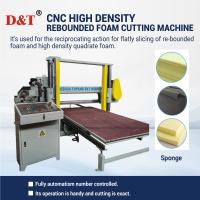 China High Precision ±0.5mm CNC Foam Cutting Machine with 6m/min Speed for 2500×2000×1200mm Foam Blocks for sale