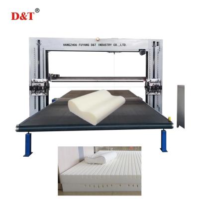 China Memory Foam Horizontal and Vertical Foam Cutting Machine/CNC Sponge Special-Shaped Cutter WithCE for sale