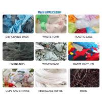 China Automatic Durable Crushing Machine Low Noise Foam Sponge PP Plastic Waste Shredder Crusher for Plant Factory Manufacturer for sale