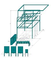 China Customized Capacity Sponge Production Line Offering Performance and Energy Saving Technology for Large Scale Production for sale