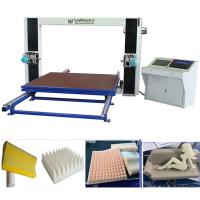 China Toothed Blade Sponge Oscillating Contour Cutter With Moving Table 2D Shape for sale
