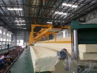 China Full Automatic Horizontal Continuous PU Foam Production Line Long Foam Crane Unit for sale