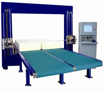 China CNC Latex Sponge Oscillating Blade Sponge Automatic Cutting Machine DTC-S2012 for sale