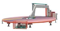 China Round Table Horizontal Sponge Circle Cutting Machine Customized High Performance for sale