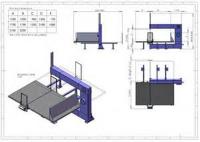 China Customized High Performance Sponge Cutting Machine , Circle Horizontal Cutter for sale