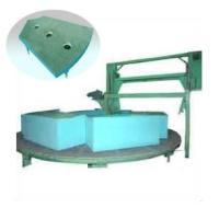 China Circle Horizontal Sponge Cutting Machine For Flixible PU , Quadrate Foam Cutting Machine for sale