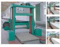 China Horizontal Long Sheet Sponge Cutting Machine For Rigid PU Foam 60m / Min for sale