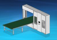 China Revolving Blade Upright CNC Sponge Cutting Machine For Flexible Sponge for sale