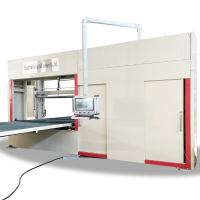 China Polyurethane Rigid Foam Cnc Cutting Machine Vertical Revolving Contour for sale