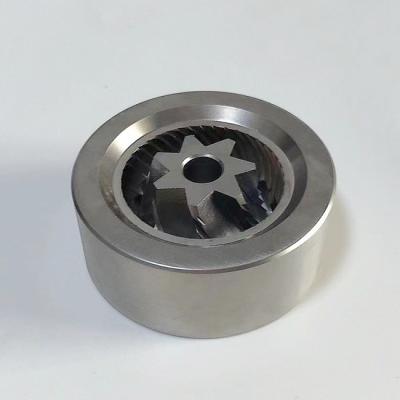 China Stainless Steel Electric Coffee Grinder Burr 48mm 7 Cores Conical Burr for sale