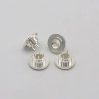 China Custom Machining CNC Electronic Parts With Silver Plating for sale