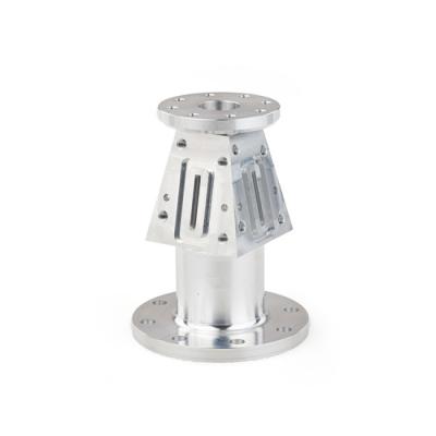 China CNC Lathe Milling Machine For Customized Aluminum Quadrangle Shaft Metal Parts for sale