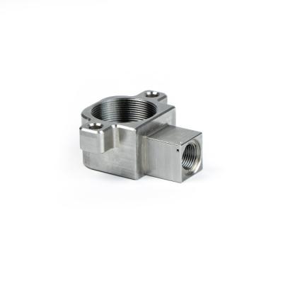 China CNC Machined Alloy Steel Components With Internal Threads for sale