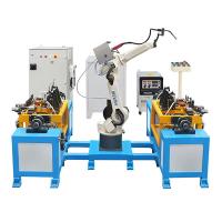 China Three phase 380V Industrial Robotic Tig Welding Machine Hwashi 6 Axis Chair for sale