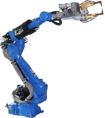 China HWASHI Spot Welding Robot computer control system 6 Axis Industrial Welding Robot for sale